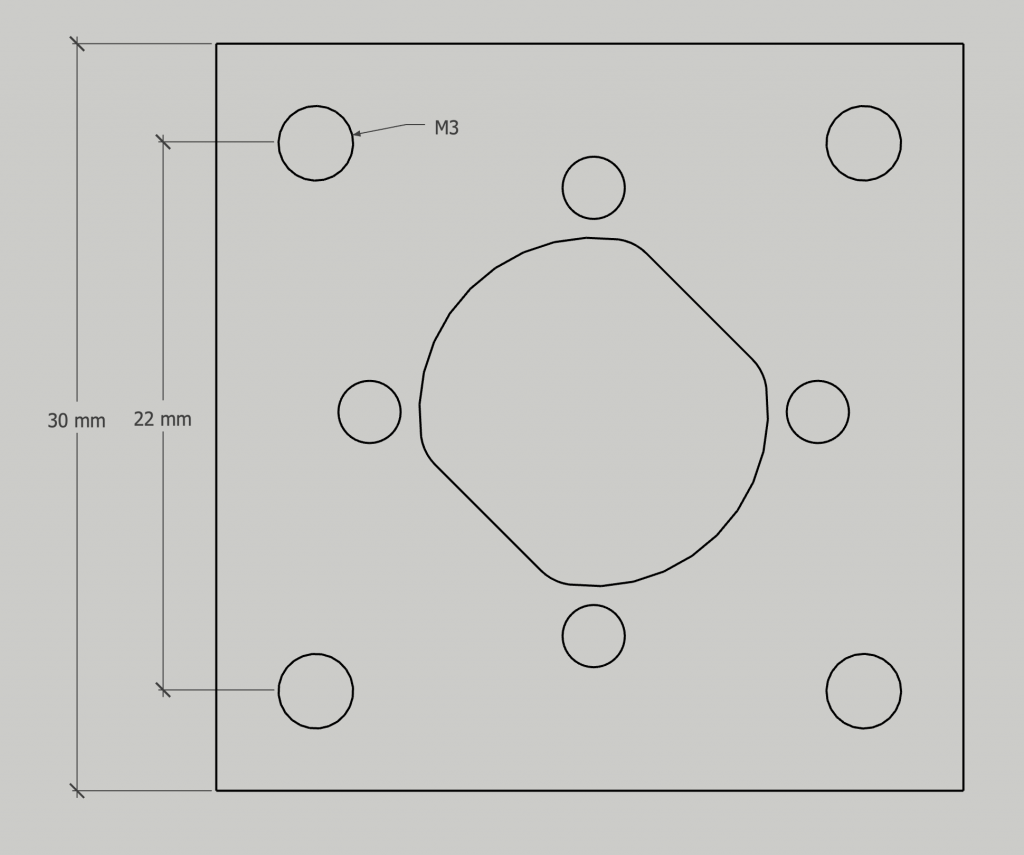 Pair of 22mm BBB Beetleweight Motor Face Mounts – BBB Shop