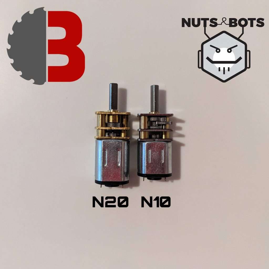 BBBxN&B Antweight N10 Gearmotors – BBB Shop